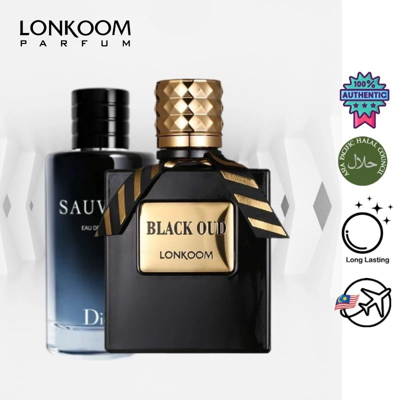 LONKOOM Perfume 100ml tahan lama Minyak Wangi Lelaki dan Wanita ...