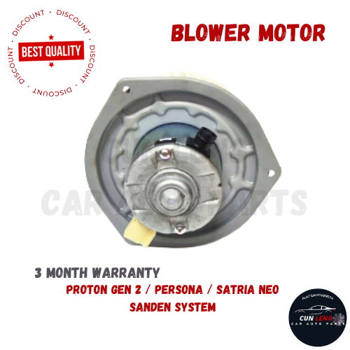3 MONTH WARRANTY PROTON GEN2 / PERSONA / SATRIA NEO (SANDEN SYSTEM) AIRCOND BLOWER MOTOR ...