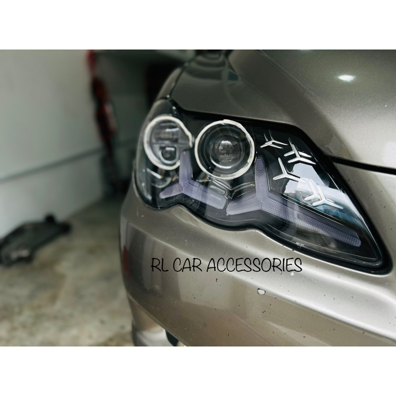 Toyota mark X markX 2004 2005 2006 2007 2008 lambo headlamp headlight ...