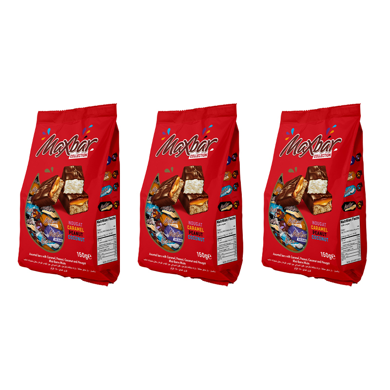 Maxbar Mini Bar Collection Chocolate (142g) - (Pack of 3) | Shopee Malaysia