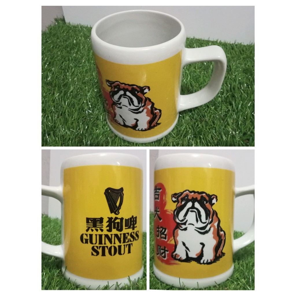 Vintage Limited-Edition GUINNESS STOUT Ceramic Mug | Shopee Malaysia