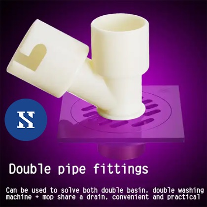 304 STEEL DOUBLE WASHING MACHINE FLOOR TRAP GRATING DOUBLE | Shopee ...