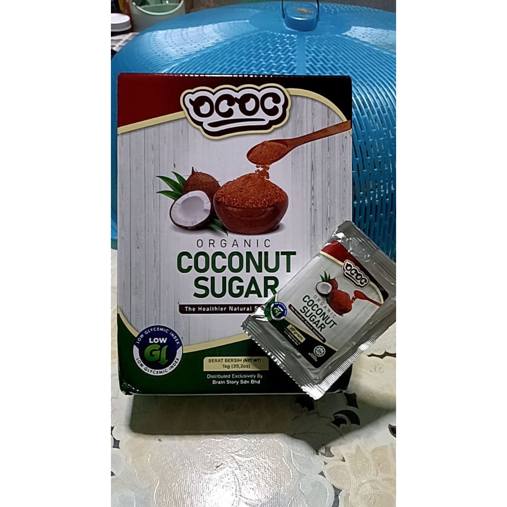 LOW GI COCONUT SUGAR|GULA KELAPA SACHET OCOC BY DR RIZAL ABU BAKAR ...