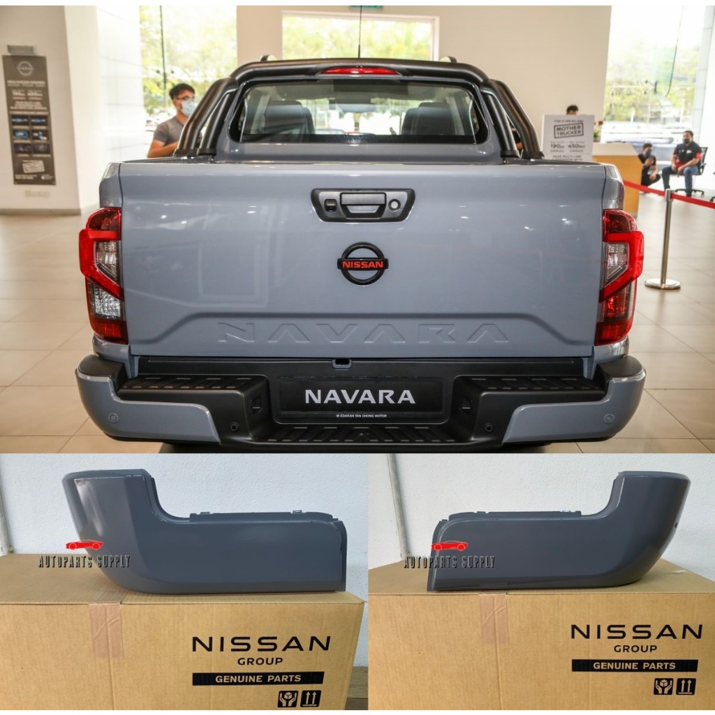 ORIGINAL NISSAN NAVARA D23T 2021 - 2023 REAR BUMPER COVER RH LH | Shopee Malaysia