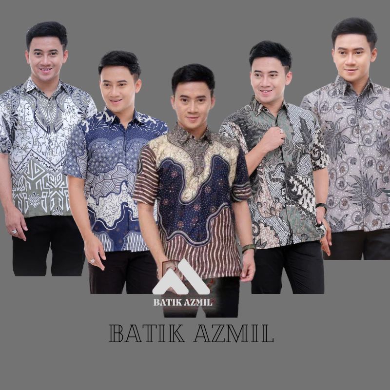 HOT SALE KEMEJA BATIK BAJU BATIK LELAKI BATIK ASLI BATIK JAWA BATIK ...