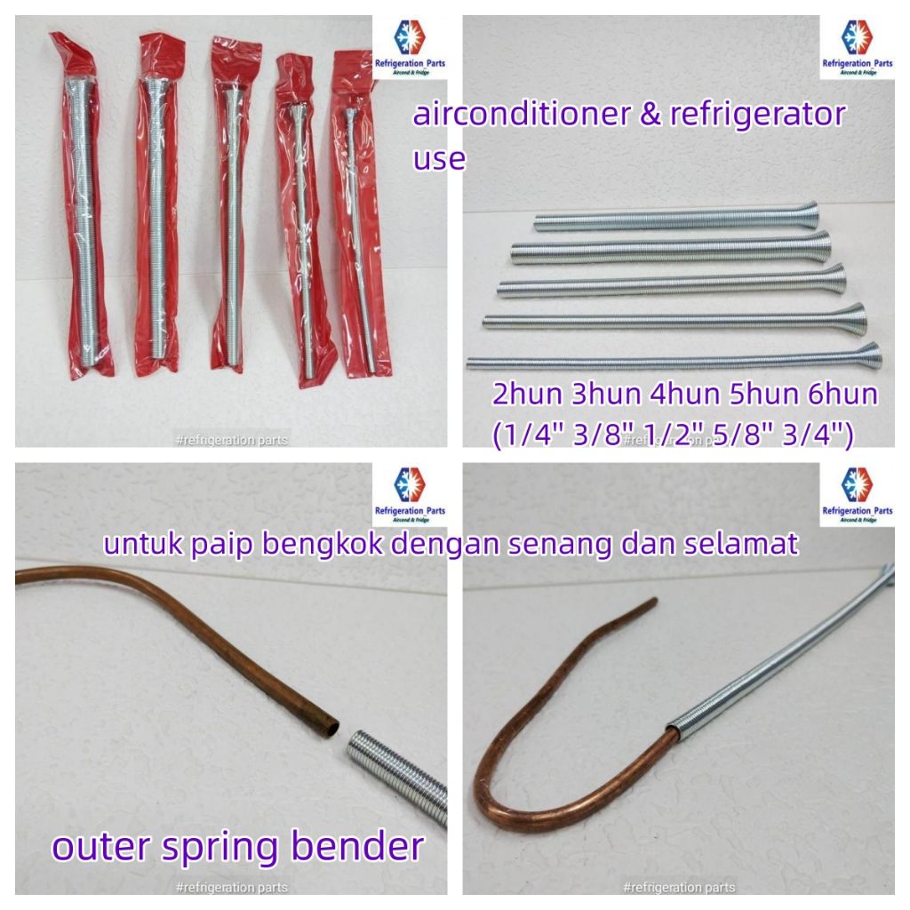 CZ tiub bender luaran 350mm 2hun 3hun 4hun 5hun 6hun ( 1/4'' 3/8'' 1/2 ...