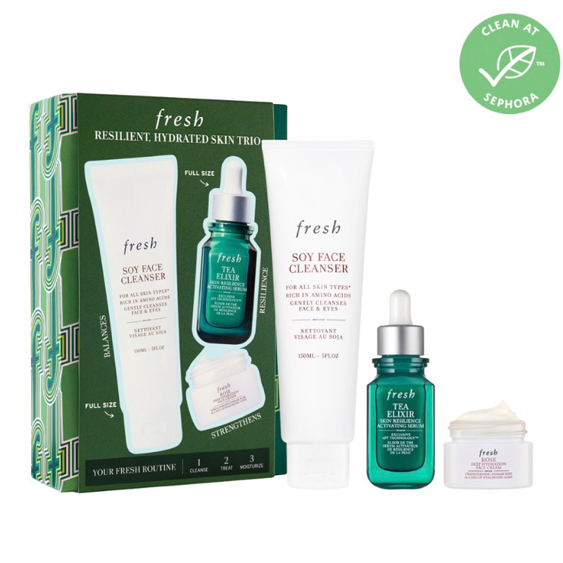 TOA Fresh Resilience Hydrated Skin Trio Holiday Collection 2023 ...