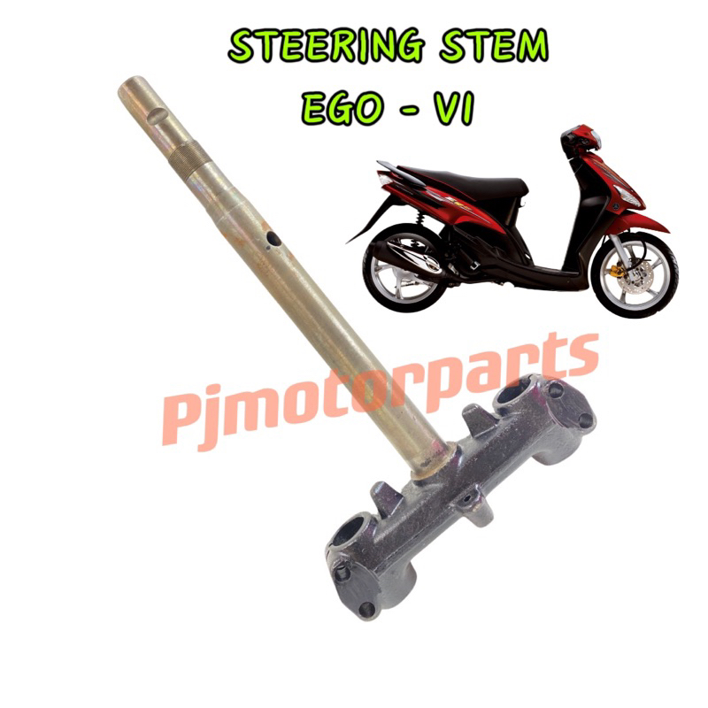 YAMAHA EGO V1 ( FIRST MODEL ) FRONT STEERING STEM UNDER BRACKET FORK KAKI TAPAK TIGA T DEPAN ...