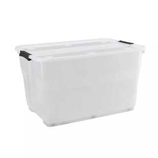 Century Storage Box With Wheel 30L 55L 80L Storage Box Roller Kotak ...