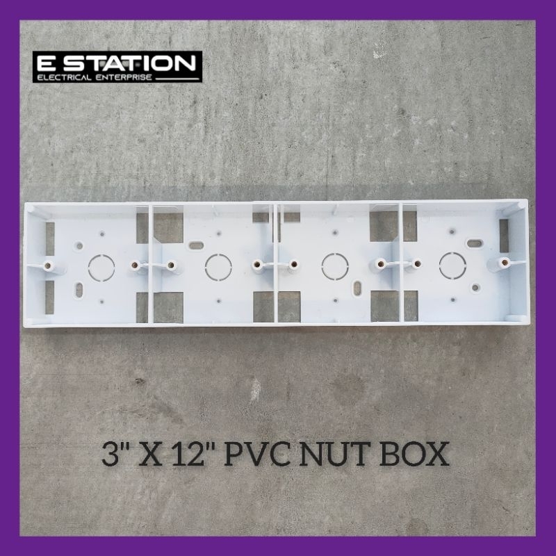 PVC Surface Types Nut Box/Base for Switches | Shopee Malaysia