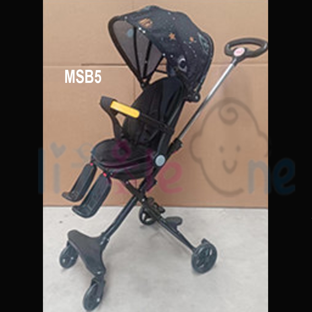 V13 SPIN+ 2 Way Magic Stroller (Flat Recline 175 Degree) 360 Rotation ...