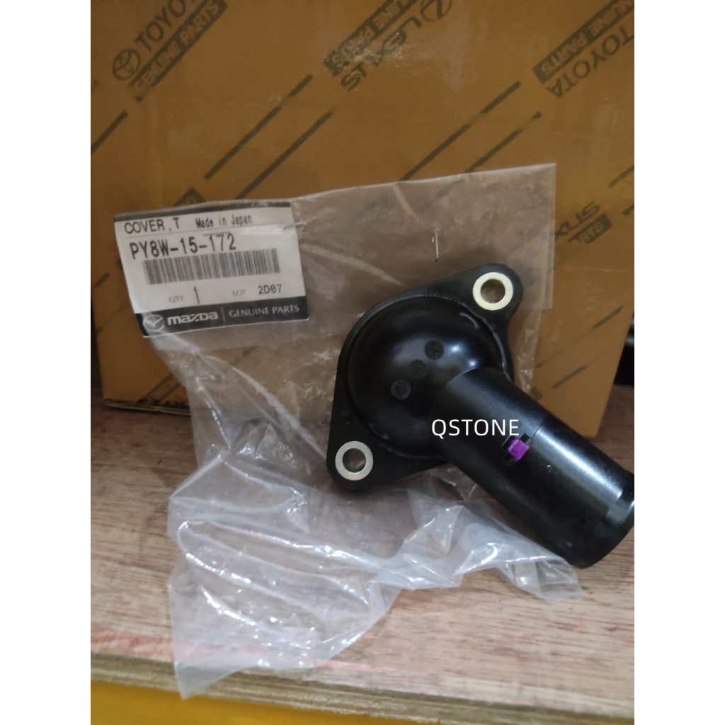 MAZDA CX9 NEW TC MODEL -ORIGINAL TOP THERMOSTAT HOUSING COVER [PY8W-15 ...