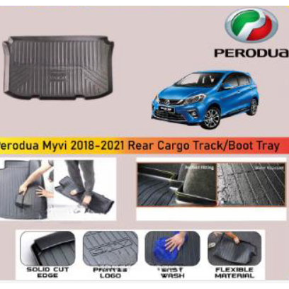 Perodua Myvi 2017-2021 Rear cargo boot tray/Trunk Tray | Shopee Malaysia