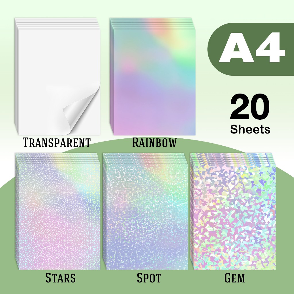 A-SUB Cold Laminate Sheet Self-Adhesive Transparent Laminating Sheet ...