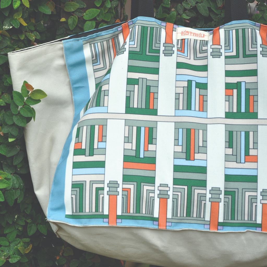 Wisma Ekran Tote Bag Large (Light Blue) | Shopee Malaysia