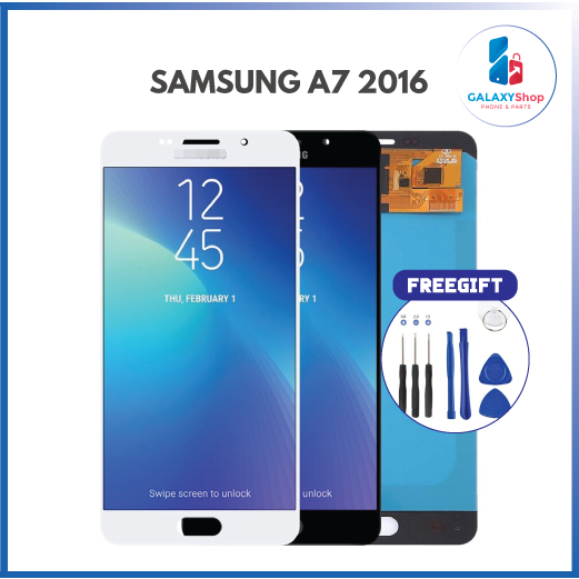 LCD Samsung Galaxy A7 2016 A710 Touch Screen Digitizer ORIGINAL (1 months warranty) | Shopee ...