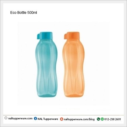 [Tupperware Brands] Eco Bottle 500ml | Botol Air | Shopee Malaysia