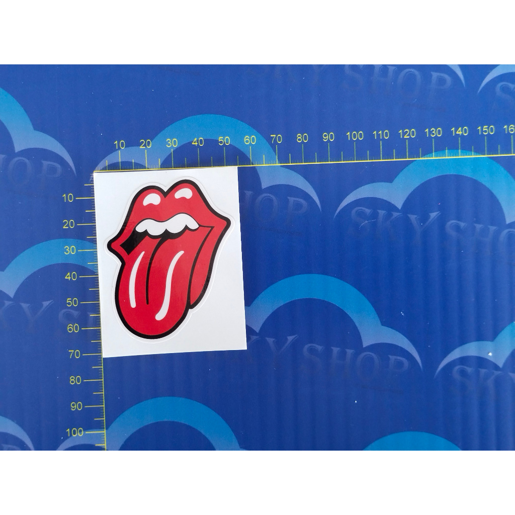 Stiker Lidah Designs#Rolling Stone Tongue#StickerRollingstone | Shopee ...