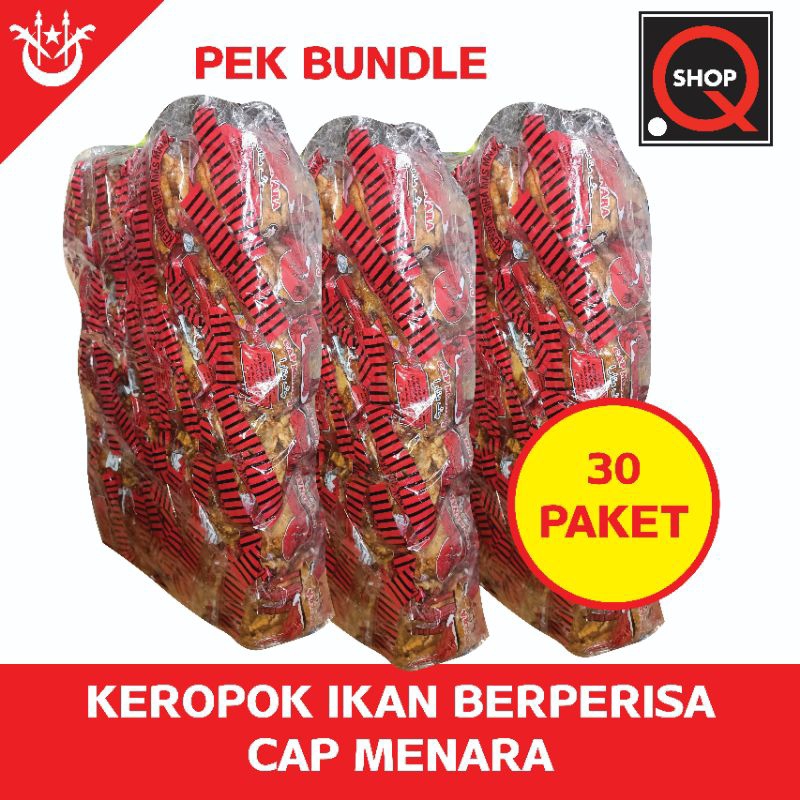 Keropok Ikan Segera Berperisa/Keropok Ikan Sira Cap Menara (Bundle ...