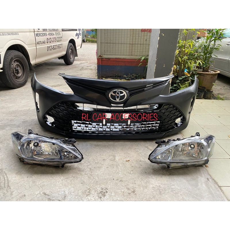 Toyota Vios Ncp150 2013 - 2018 convert thai bodykit body kit front rear ...