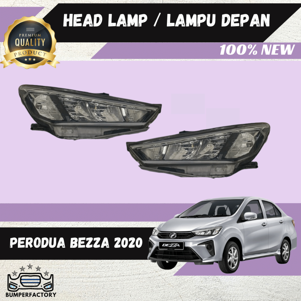 Second Hand ( 100% Original ) Perodua New Bezza 2020 2021 2022 Led ...
