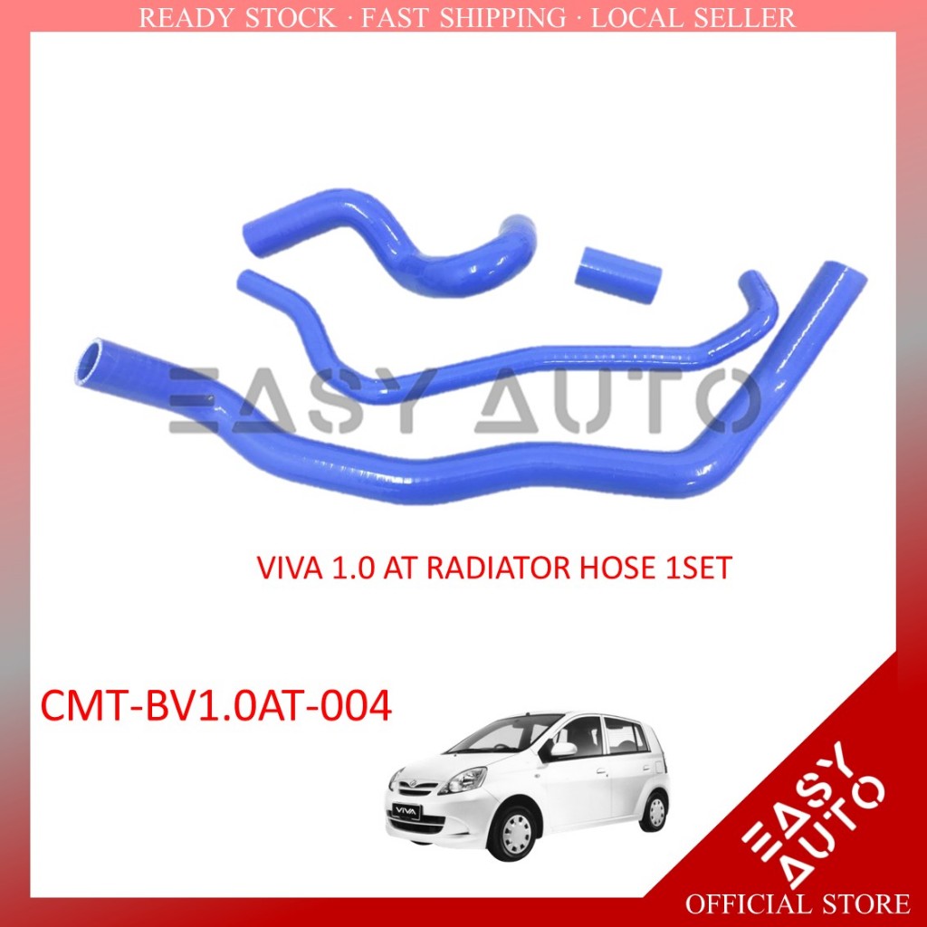 1SET 4 PIECES !! PERODUA VIVA 1.0 AUTO - CMT-BV1.0AT-004 RADIATOR HOSE ...