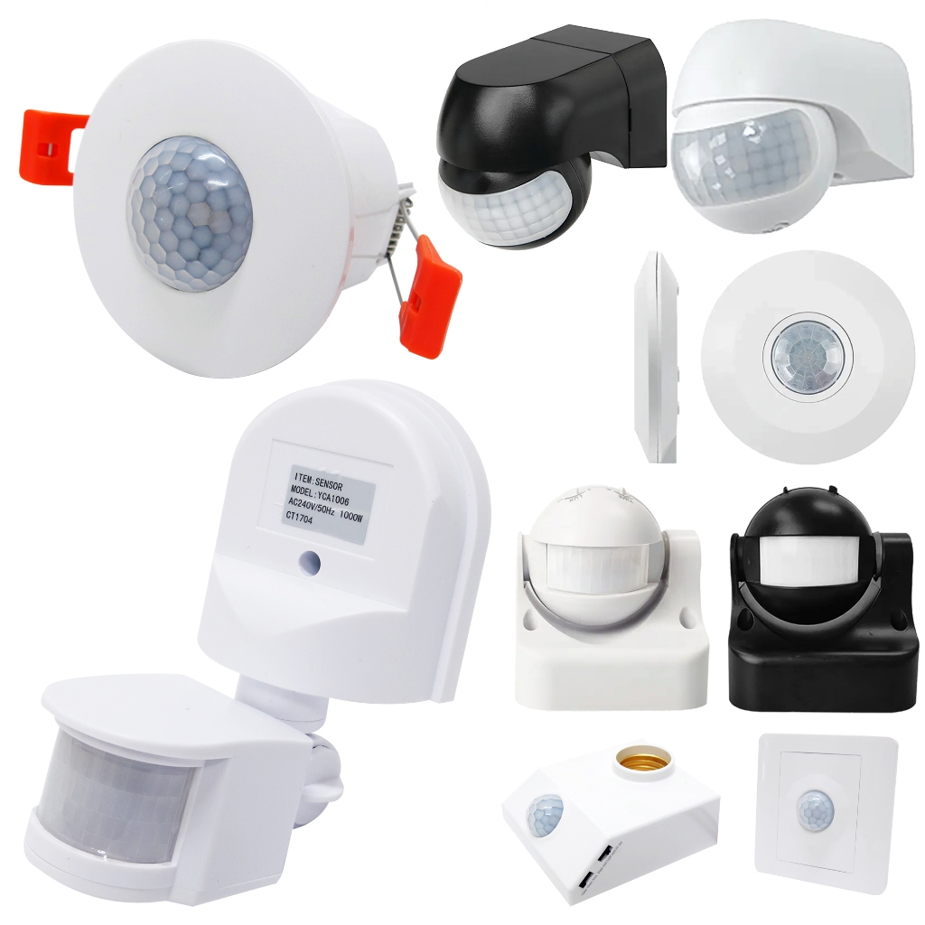 3H YCA 1006 PIR Motion Sensor [Surface Type/Recessed Type/3" x 3 ...