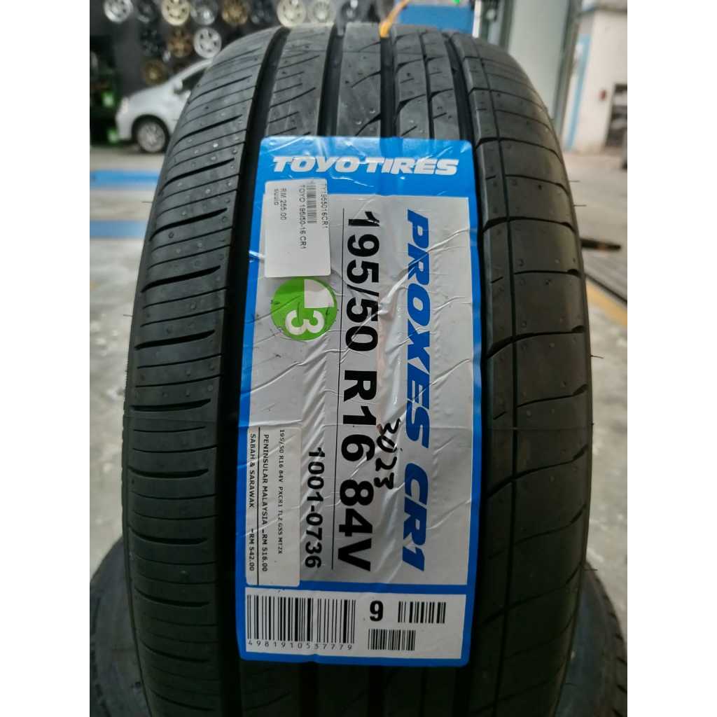TOYO CR1 195/50R16 195/50/16 TAYAR BARU MURAH BANDAR BUKIT RAJA | Shopee Malaysia