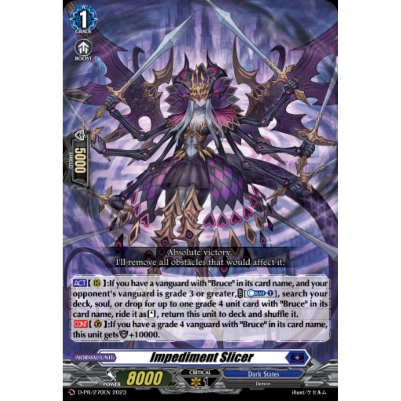 CARDFIGHT!! VANGUARD!! D-STANDARD ENGLISH PR 2023 (PR) | Shopee Malaysia