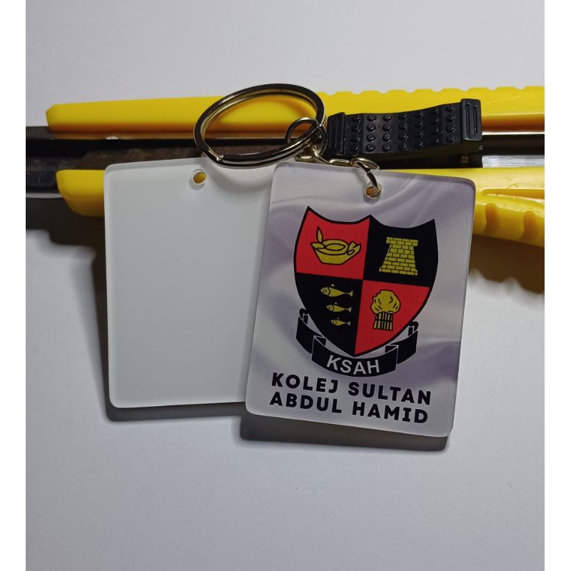 Keychain Kolej Sultan Abdul Hamid (KSAH) | Shopee Malaysia
