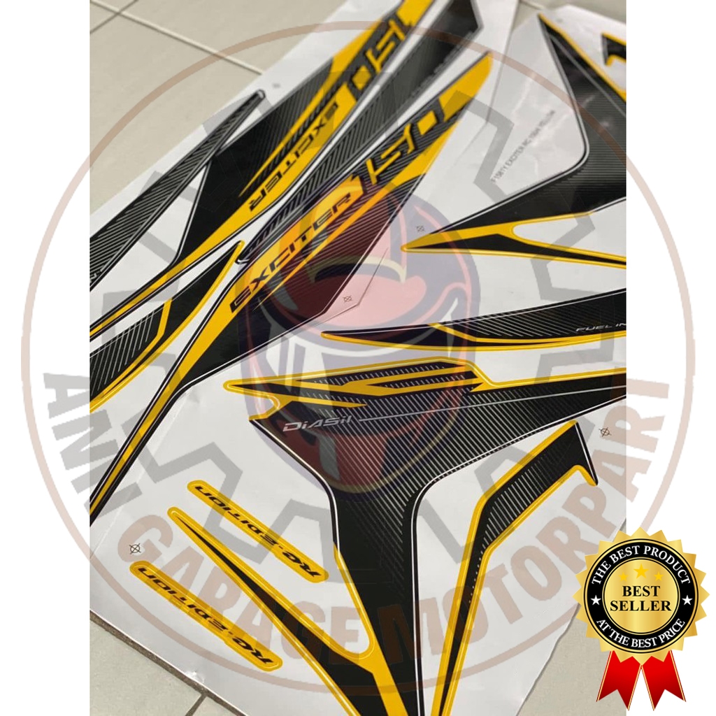 STICKER BODY SET COVERSET Y15ZR V1 V2 ORIGINAL MORITAKA EXCITER RC ...