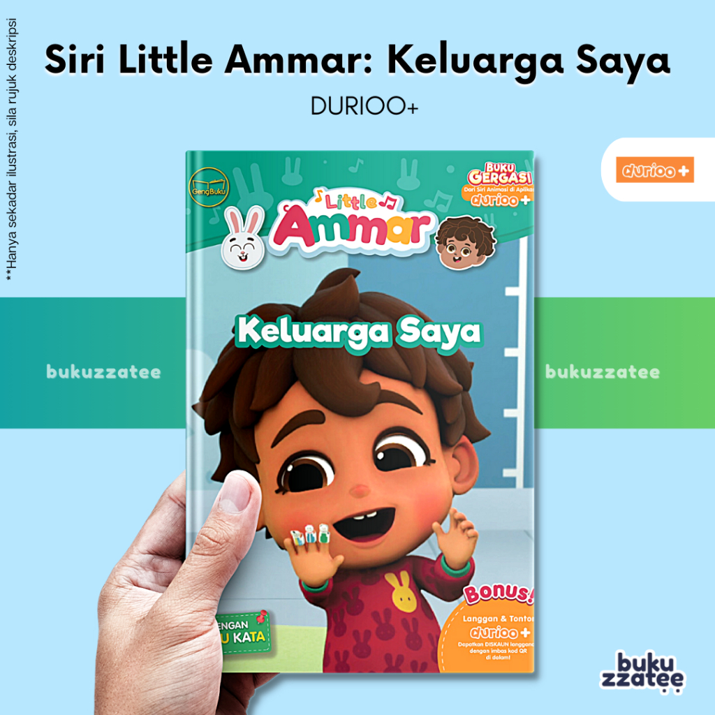 (Buku Saiz Gergasi) Siri Little Ammar: Keluarga Saya | Durioo ...