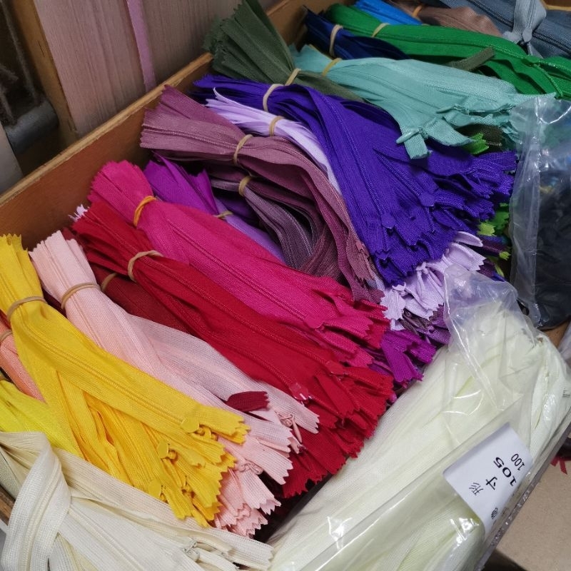(30pcs) zip sorok borong/invisible zipper/zipper/zip susut/zip tanam ...