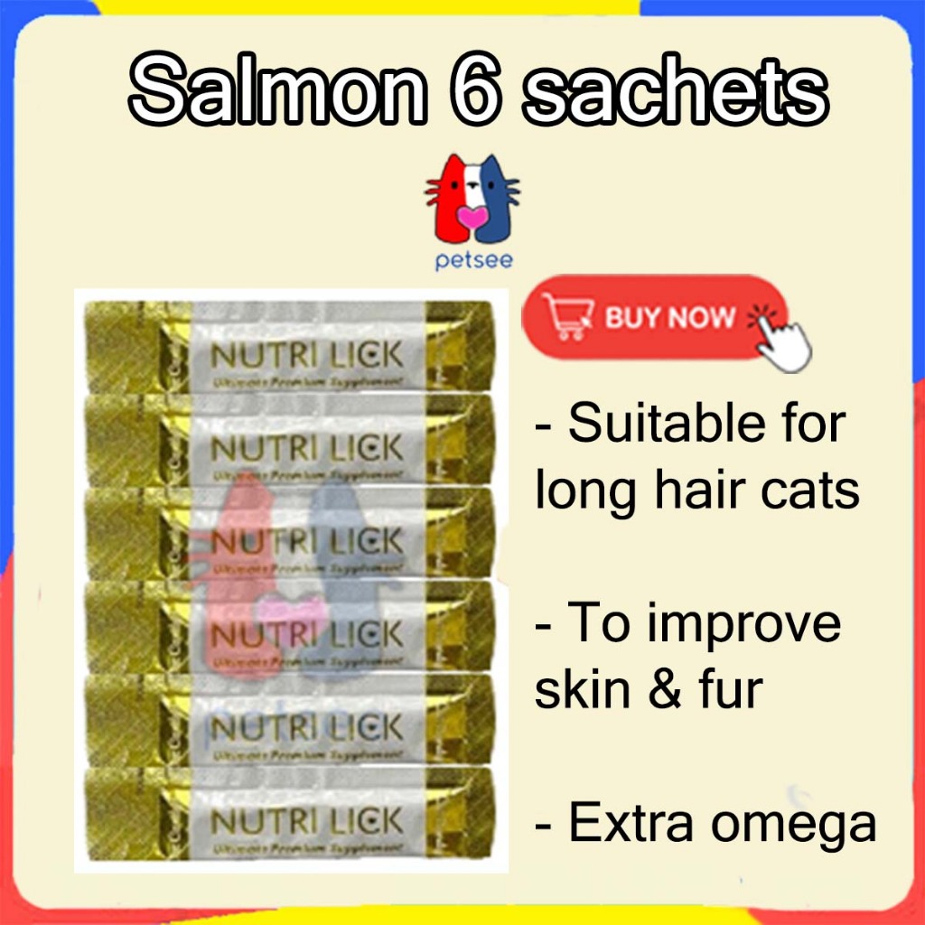 PETSEE Vitamin Kucing NUTRI LICK Cat Supplement Gemuk for NUTRILICK ...