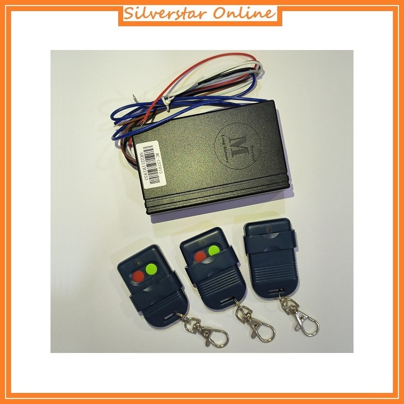 Autogate Remote Control Set With 3 Transmitters & 1 Receiver 330mhz ...