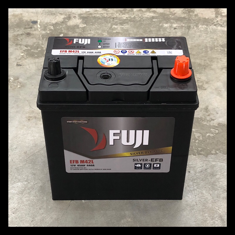 FUJI MF M42L EFB BATTERY PERODUA MYVI D20N (2018~2020) BEZZA AV ADVANCE ...