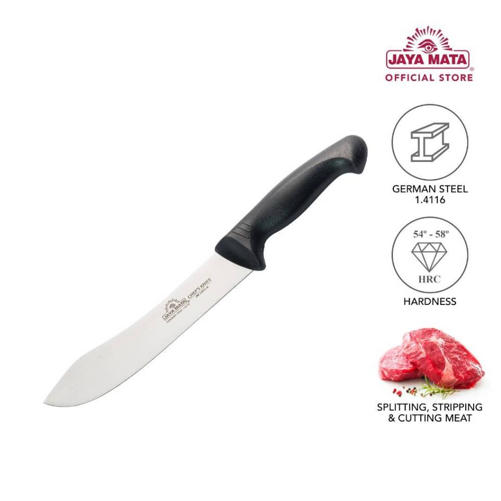 JAYA MATA Germany Steel Butcher Knife / Chef Knife / Pisau Lapah ...