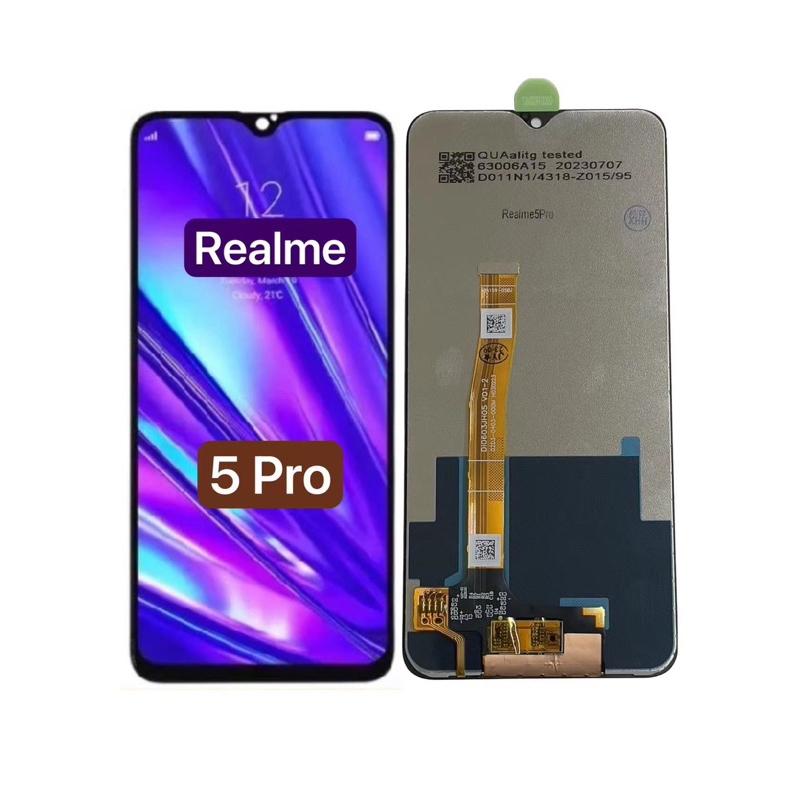 LCD REALME 5 PRO Compatible For Original Glass Touch Screen Digitizer ...