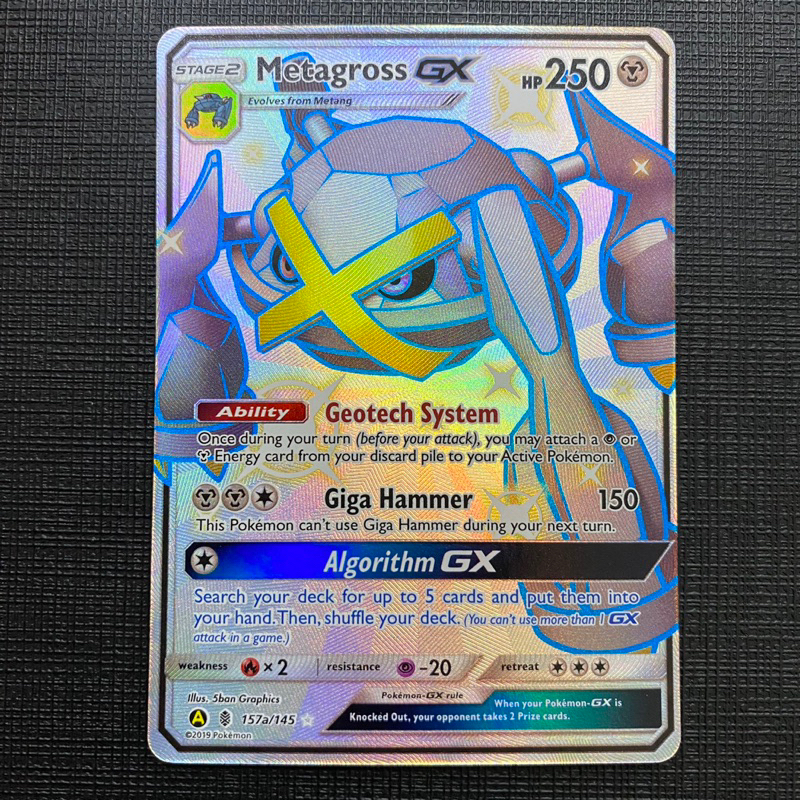 Metagross GX Shiny Alt Art - PTCG Pokemon Card Original | Shopee Malaysia