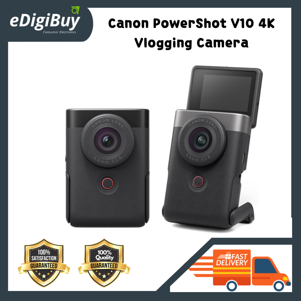 Canon PowerShot V10 4K Vlogging Camera | Shopee Malaysia