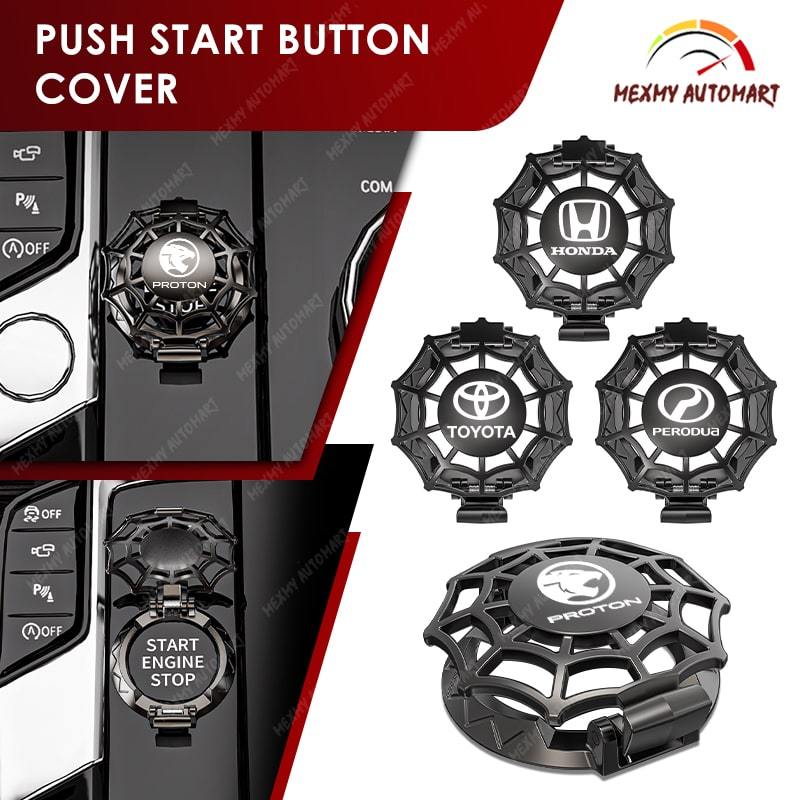 PROTON PERODUA TOYOTA HONDA Car Engine Start Stop Push Start Button ...