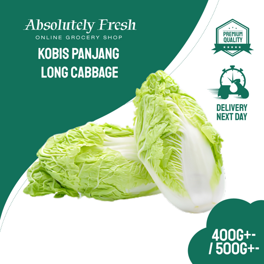 KOBIS PANJANG LONG CABBAGE 长包菜 400G/500G+- | Shopee Malaysia