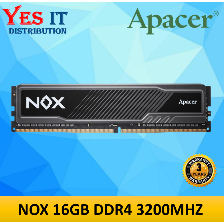 Apacer DDR4 3200MHZ Desktop PC Memori RAM (8GB 16GB) / Apacer DDR5 ...