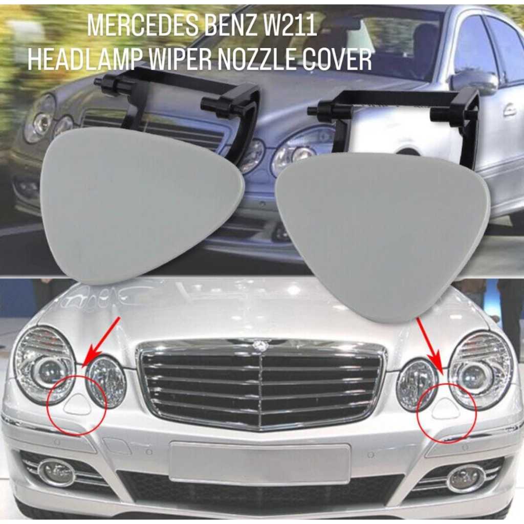 Mercedes Benz E-Class W211 2002 Year Front Head Light Lamp Wiper Washer ...
