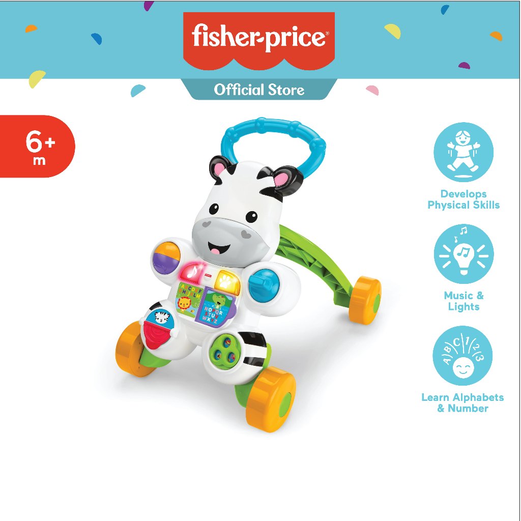 Fisher-Price Learn with Me Zebra Walker DKH80 | Shopee Malaysia