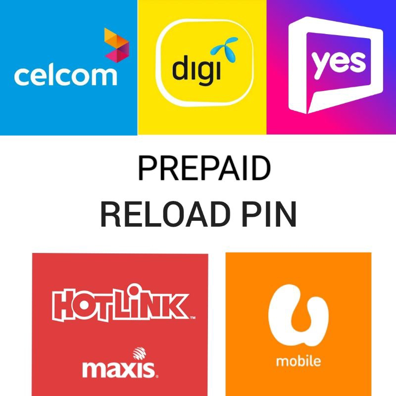 UMOBILE/DIGI/MAXIS/CELCOM Reload Pin RM30 | Shopee Malaysia