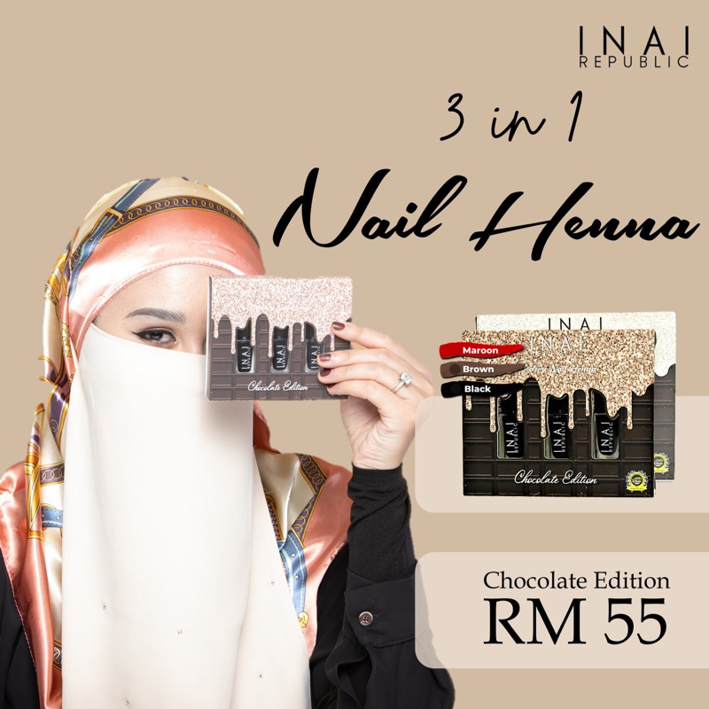 Inai 3 IN 1 | ChocolateEdition | Inai Republic | Inai Viral | Inai Sah ...