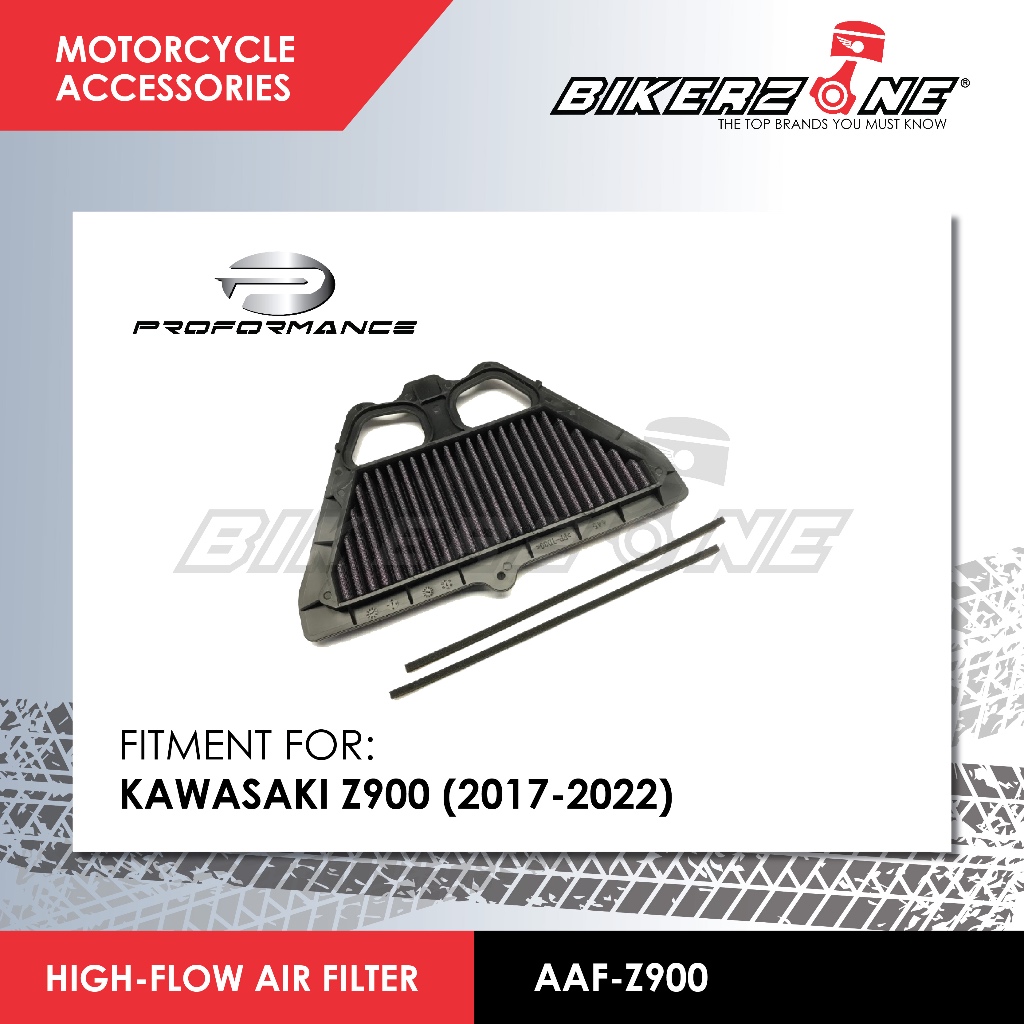 PROFORMANCE AAF-Z900 High Flow Air Filter for Kawasaki Z900 motorbike ...