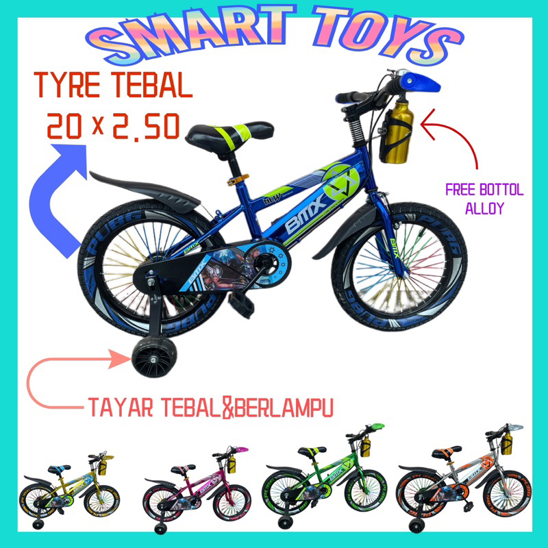 BASIKAL 20INCH BASIKAL BERKUALITI BASIKAL MURAH BICYCLE BASIKAL BUDAK ...