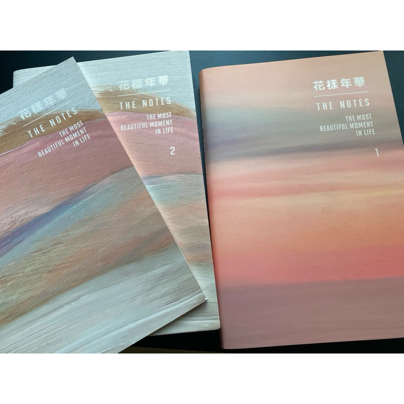 BTS THE NOTES 1&2 The Most Beautiful Moment in Life: The Notes or HYYH ...